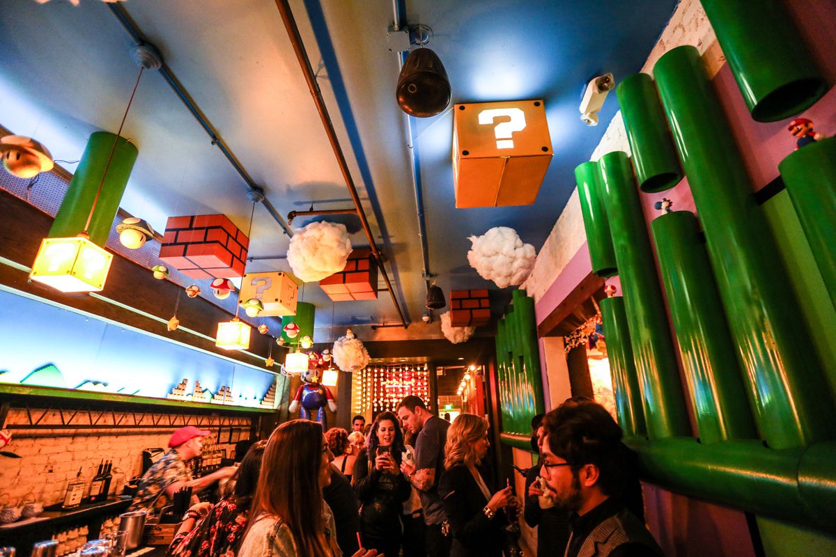 It's Super Mario Time At This Awesome Mario-Themed Bar - Joyenergizer
