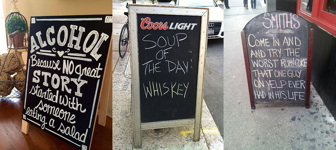 38 Funny Pub Signs To Get You Through the Door - Joyenergizer