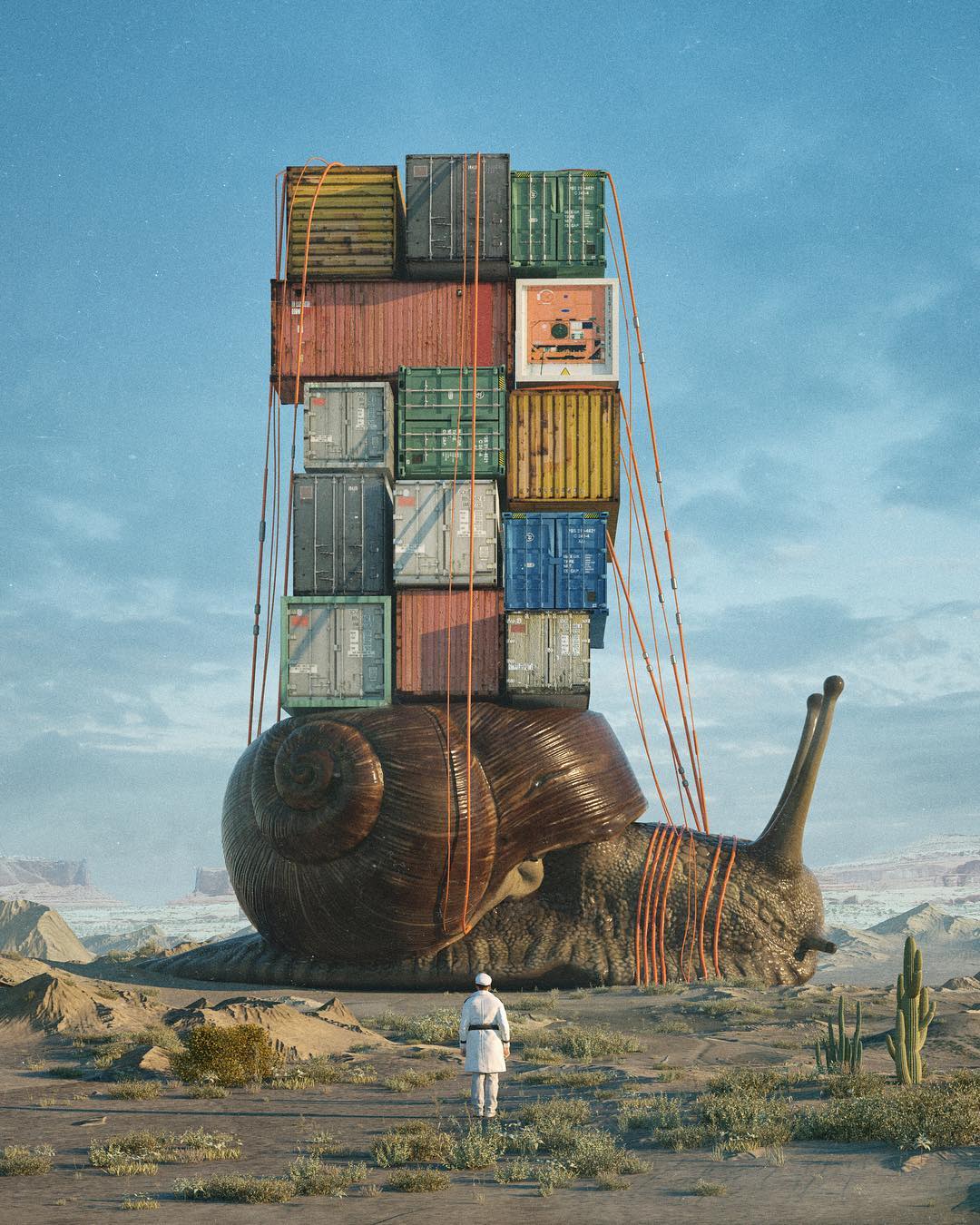 Get a Glimpse Into the Dystopian Sci-fi World of Beeple - Joyenergizer