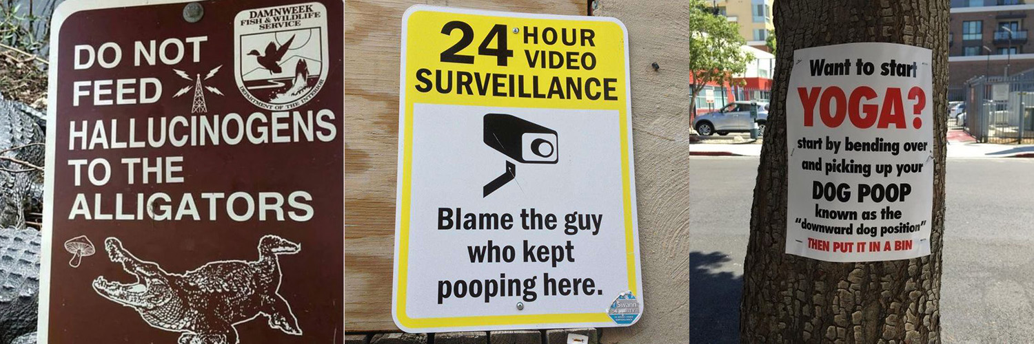 40 Hilarious Signs That Will Make You Look Twice - Joyenergizer