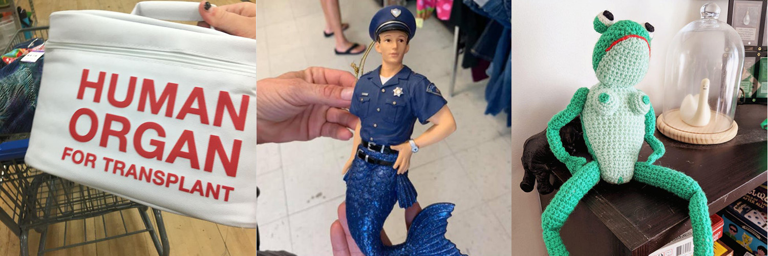 50 More Totally Crazy Items That People Found in a Thrift Store ...