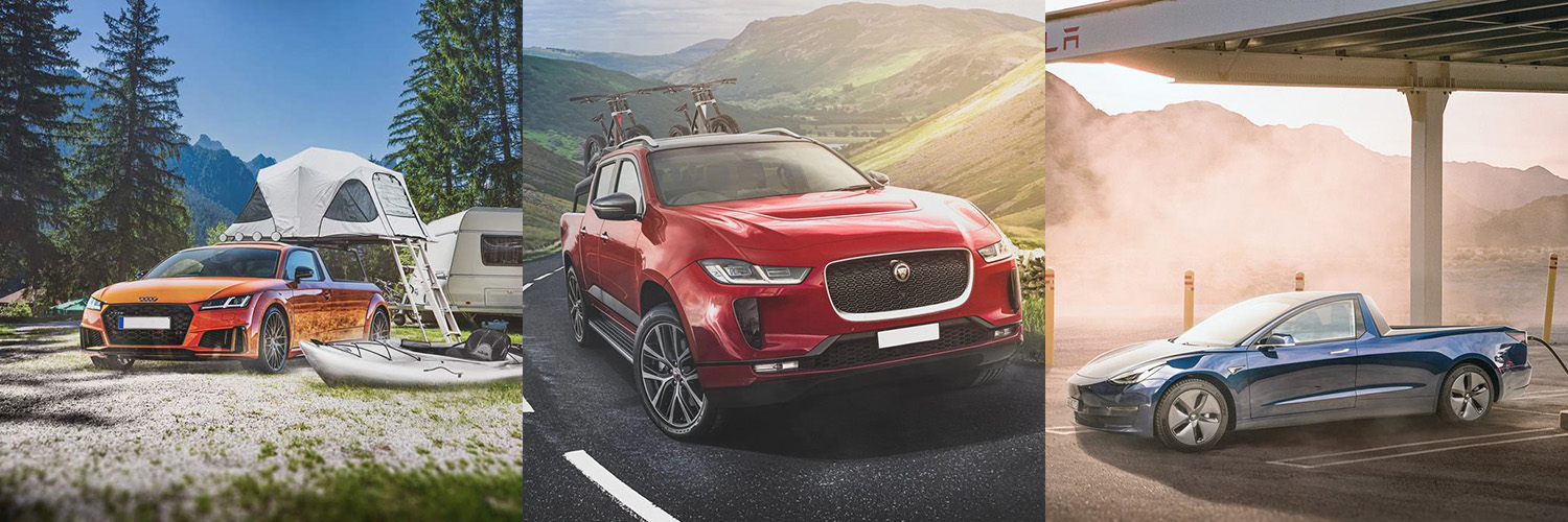 What Our Fave Luxury Cars Would Look Like as Pick-Up Trucks - Joyenergizer