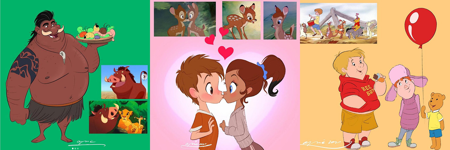 Humanimals - What Disney Animal Characters Would Look Like as Humans ...